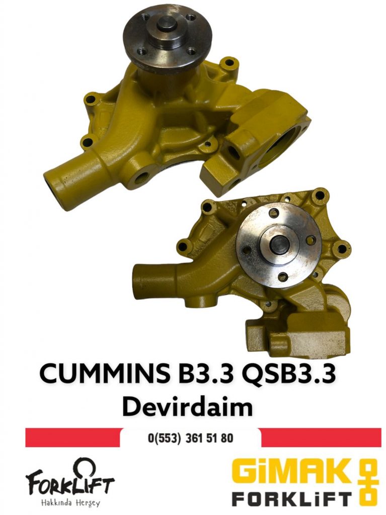 Komatsu-Daewoo Cummins B3.3 Qsb3.3 Devirdaim - Gimak Forklift