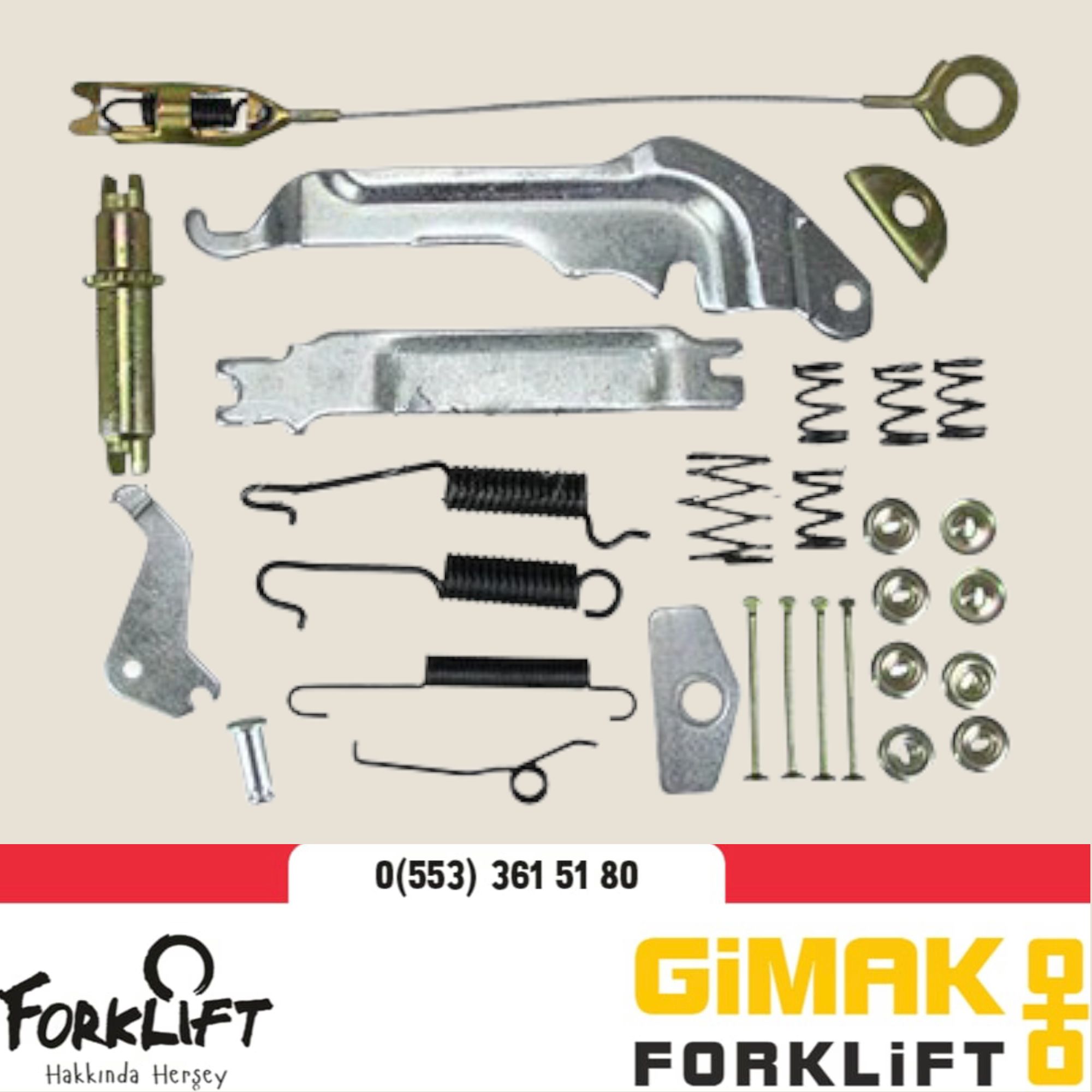 Komatsu FD20-30 Nt14 Forklift Fren Tamir Takımı A-BB03-350A-0085A ...